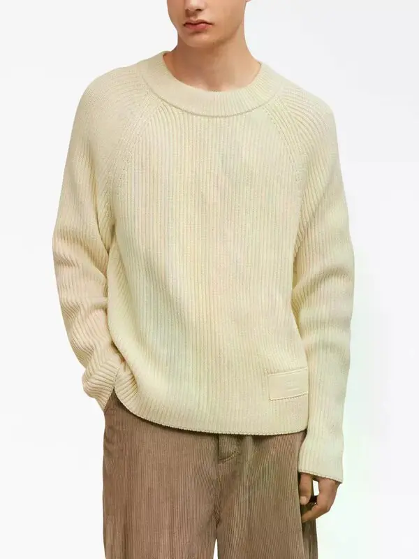 AMI Paris Logo-patch Sweater