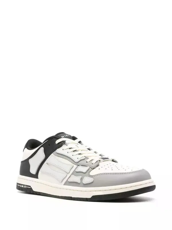 Amiri Two-tone Skell Leather Sneakers
