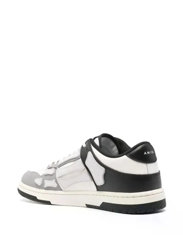 Amiri Two-tone Skell Leather Sneakers