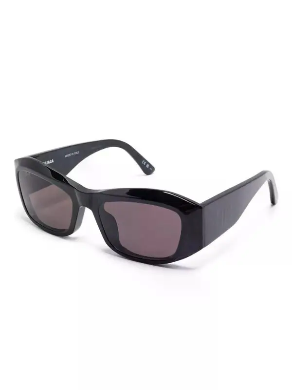 Balenciaga Signature Square Af Sunglasses - Black
