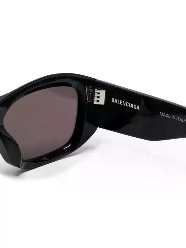 Balenciaga Signature Square Af Sunglasses - Black