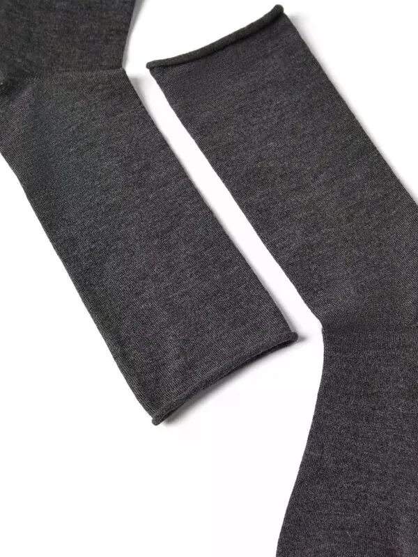 Brunello Cucinelli Fine-knit Socks - Grey
