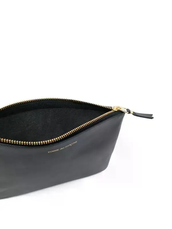 Comme Des Garçons Leather Purse - Black