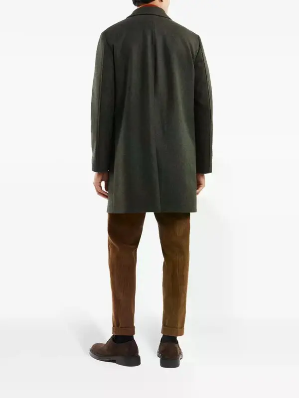 FAY Wool-cashmere Single-breasted Coat