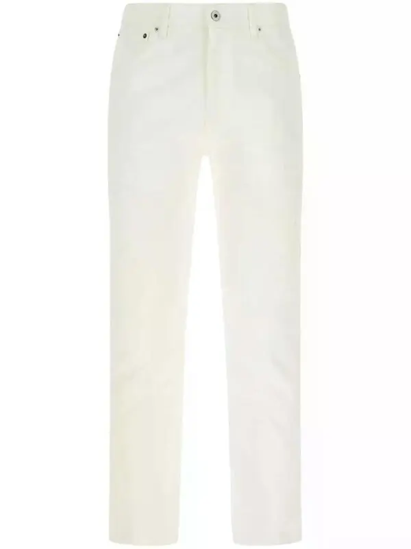 14BROS Cheswick Jeans Cotton Denim Straight Leg - White