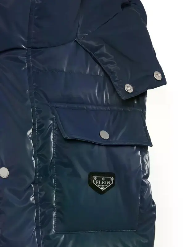 Philipp Plein Down Gilet - Blue