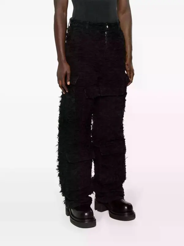 WHO DECIDES WAR Husk Wide-leg Trousers