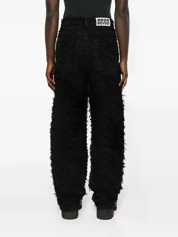 WHO DECIDES WAR Husk Wide-leg Trousers