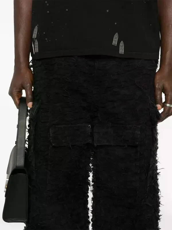 WHO DECIDES WAR Husk Wide-leg Trousers