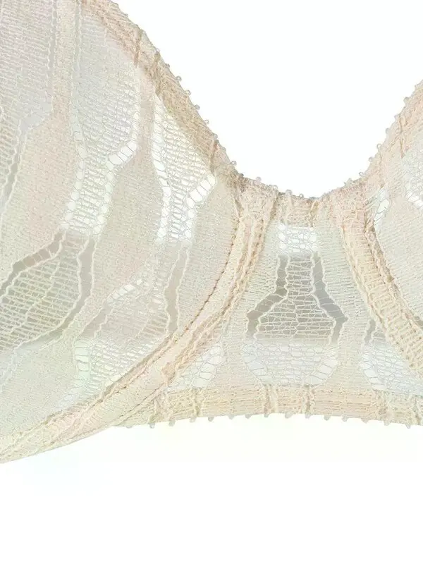 ERES Sheer Fine-knit Bra