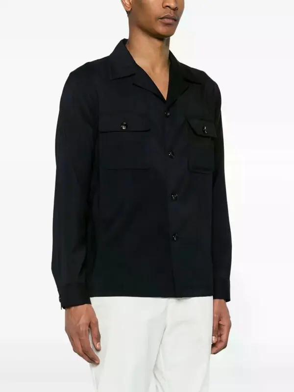 Tagliatore Tempest Shirt - Blue