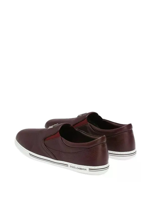 Dolce & Gabbana Logo-plaque Slip-on Sneakers