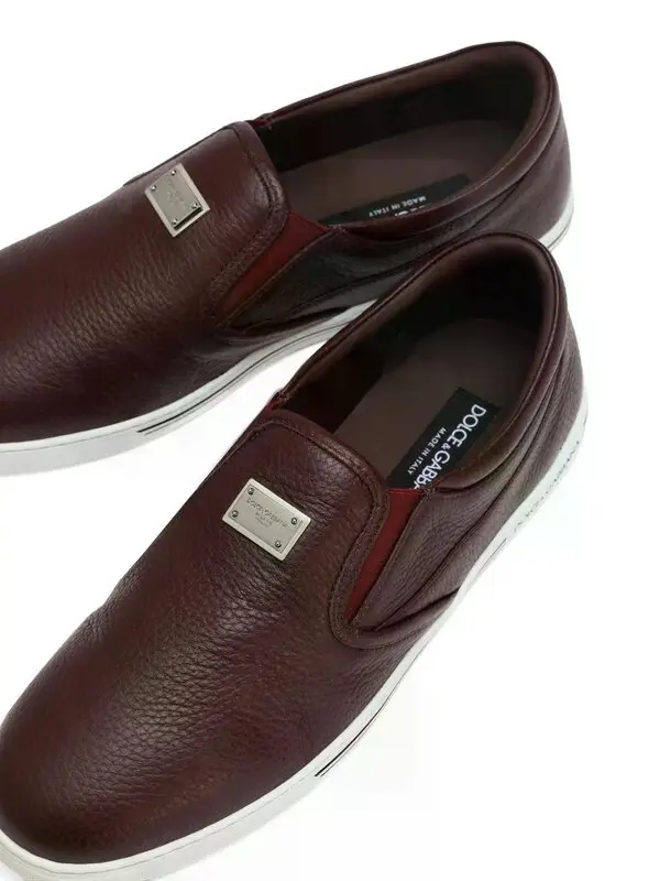 Dolce & Gabbana Logo-plaque Slip-on Sneakers