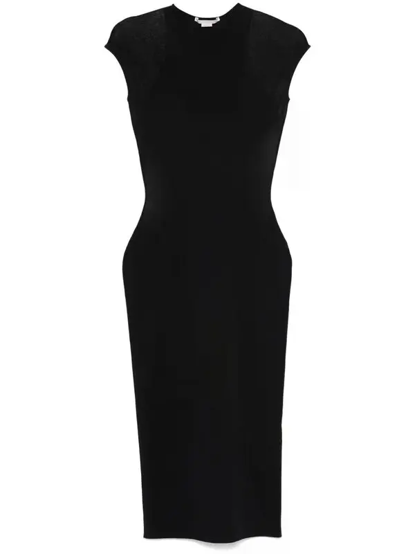 Stella McCartney Miracle Midi Dress - Black