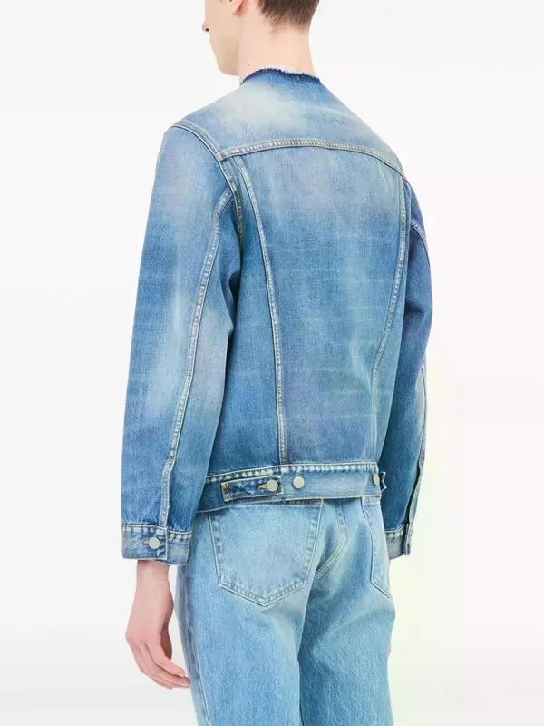 MAISON MARGIELA Collarless Denim Jacket