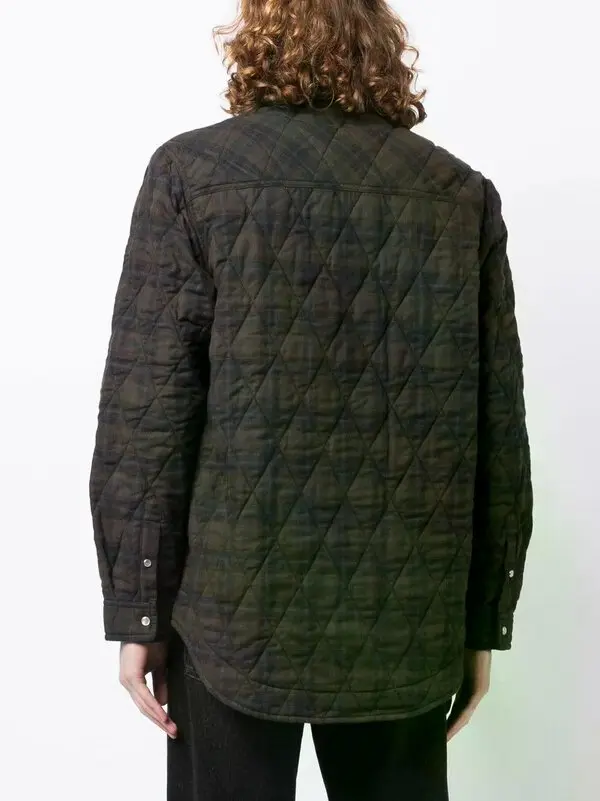 MARANT Check-print Two-pocket Shirt Jacket