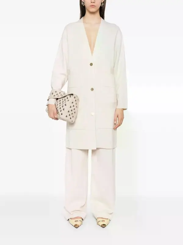 FORTE_FORTE Knitted Straight-leg Trousers