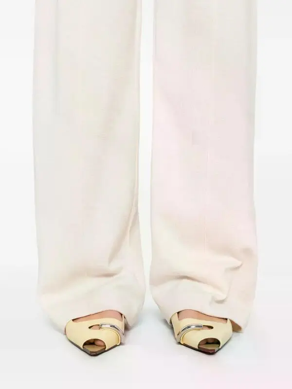 FORTE_FORTE Knitted Straight-leg Trousers
