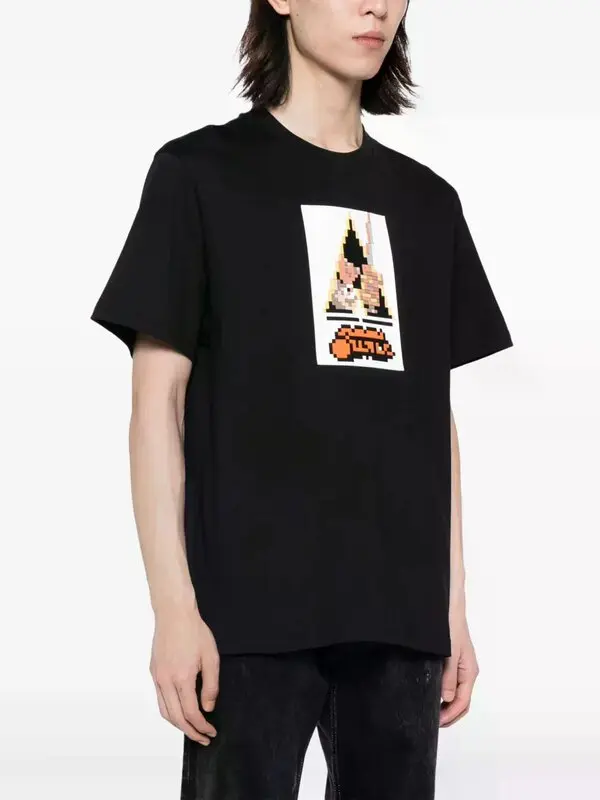 MOSTLY HEARD RARELY SEEN 8-BIT Clock Is Working Cotton T-shirt