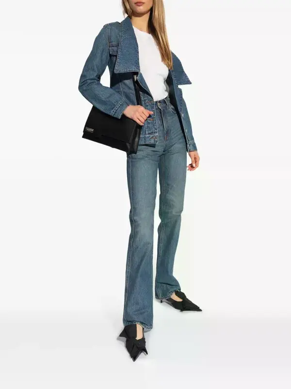 Coperni Wide-collar Denim Jacket