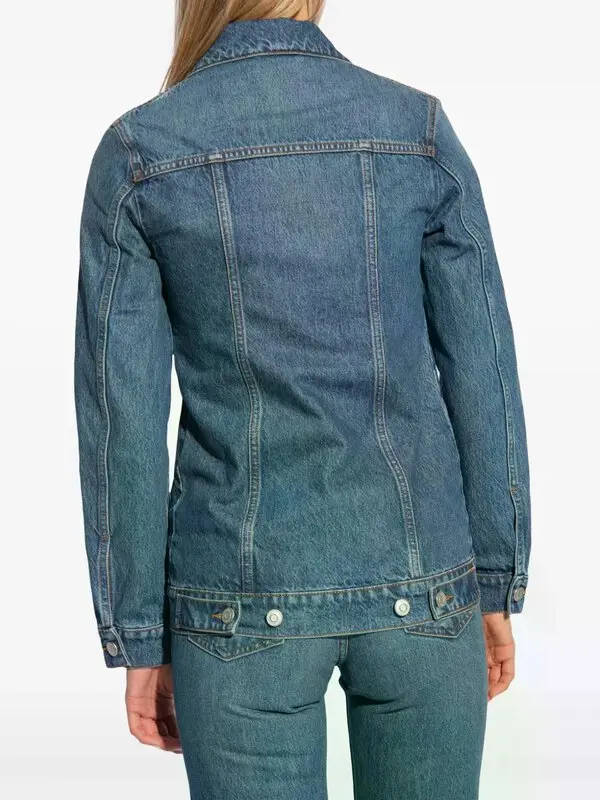 Coperni Wide-collar Denim Jacket