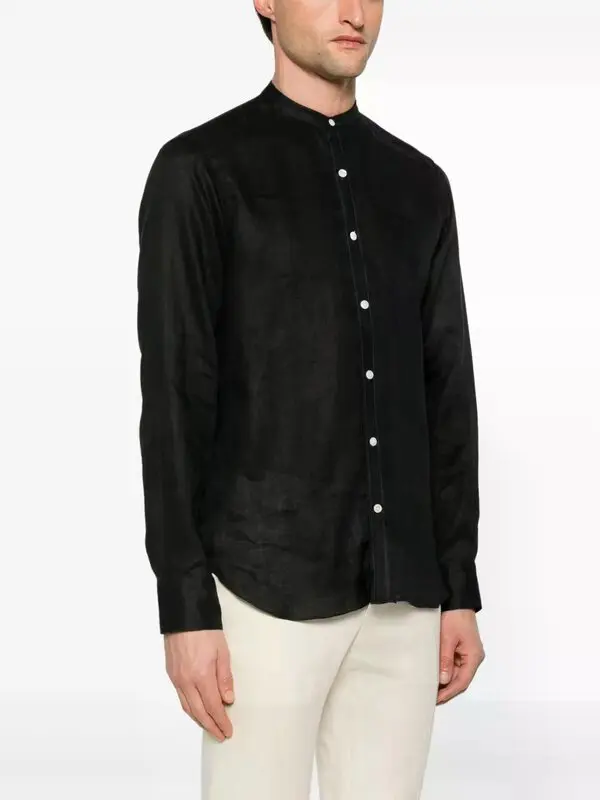 BARBA NAPOLI Linen Shirt