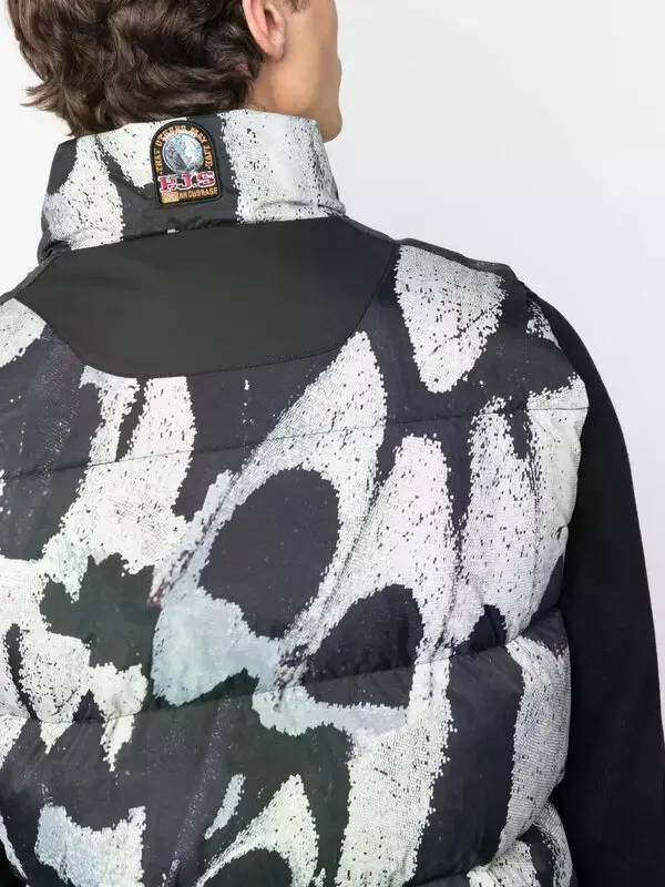 PARAJUMPERS Graphic-print Padded Gilet