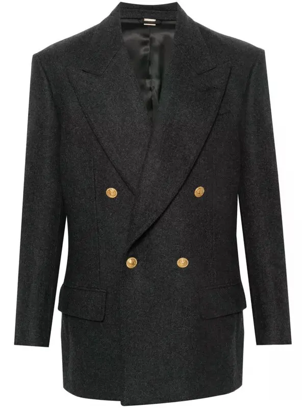 Gucci Wool-cashmere Double-breasted Jacket