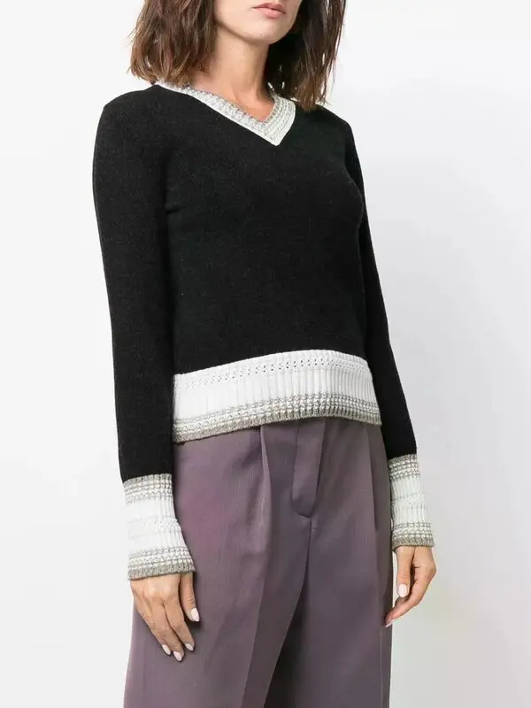 BARRIE V-neck Cashmere Sweater