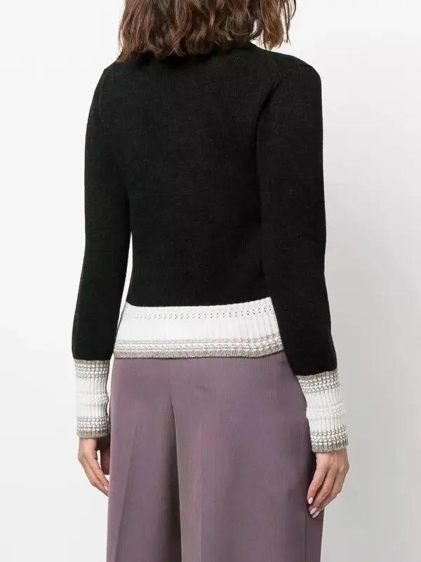 BARRIE V-neck Cashmere Sweater