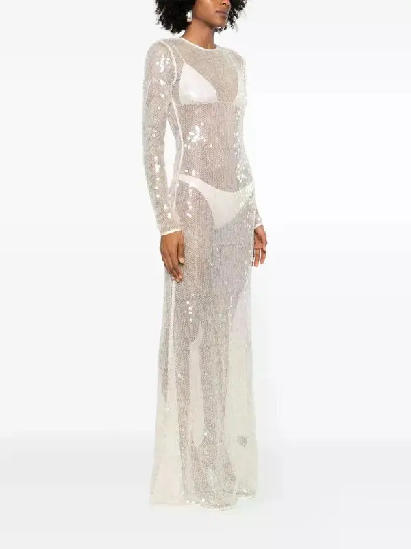 David Koma Sequinned Gown
