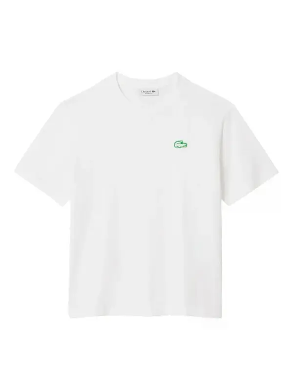 Lacoste Logo-patch T-shirt - White