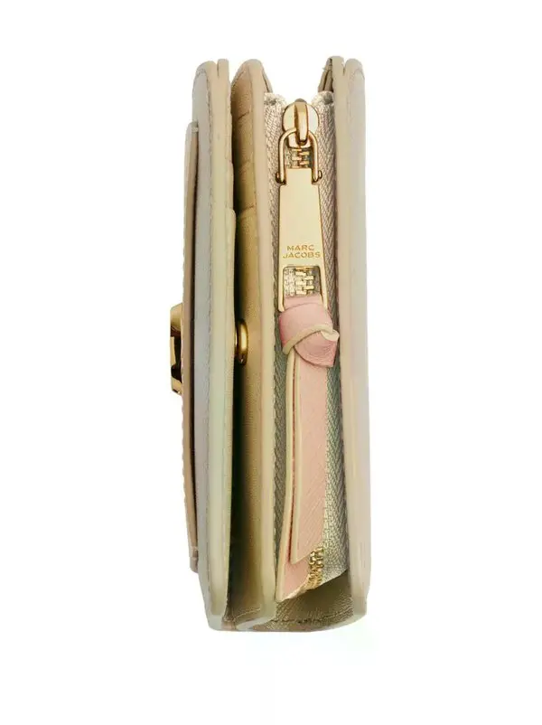 Marc Jacobs The Mini Compact Wallet - Neutrals