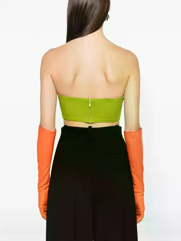 JEAN PAUL GAULTIER Conical-cup Crop Top