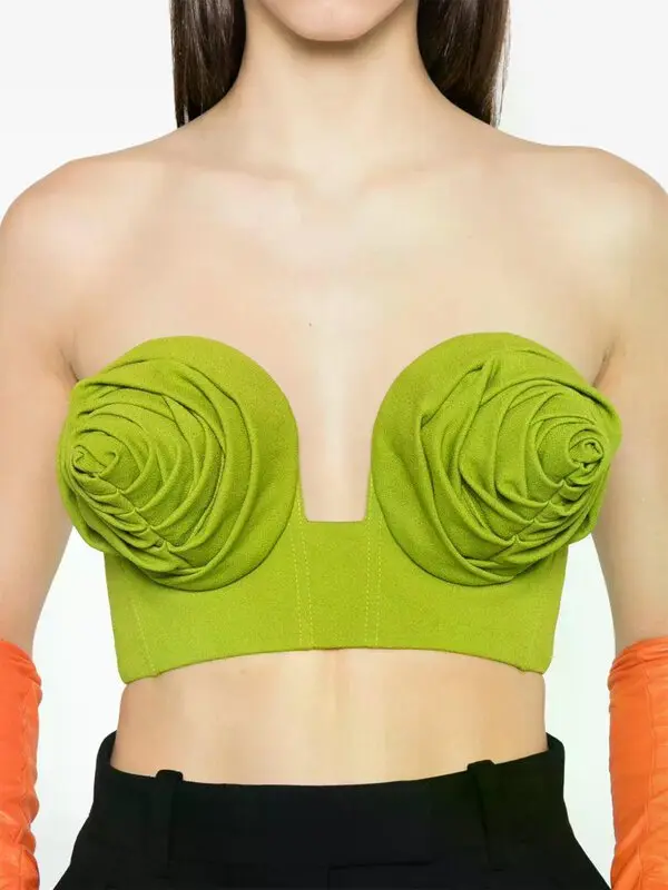 JEAN PAUL GAULTIER Conical-cup Crop Top