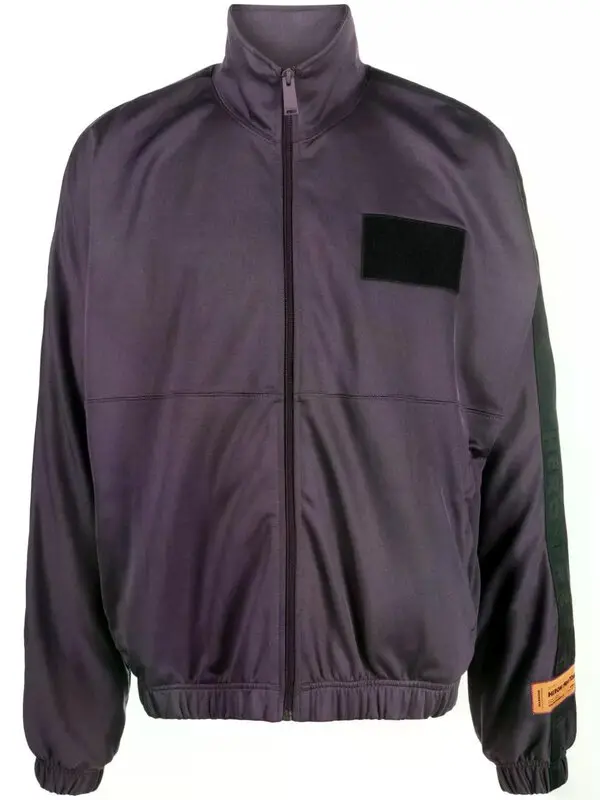 Heron Preston Appliqué Track Jacket - Purple