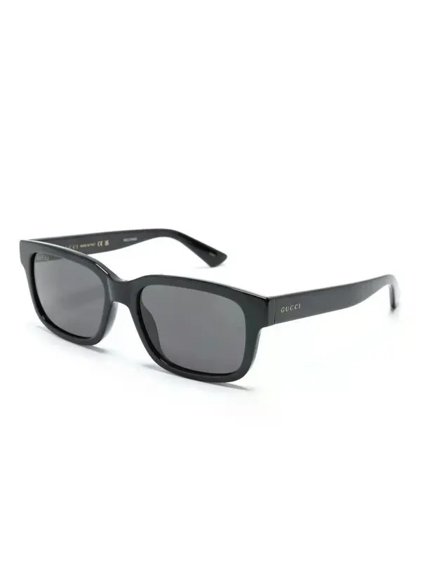 Gucci Square Frame Sunglasses - Black