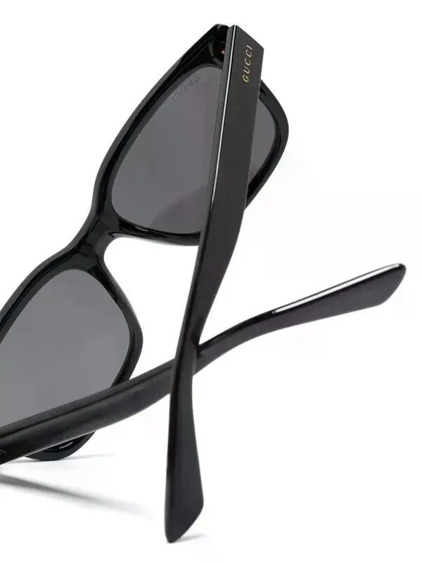 Gucci Square Frame Sunglasses - Black