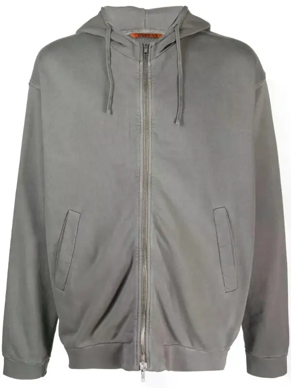 Barena Venezia Zip-up Cotton Hoodie