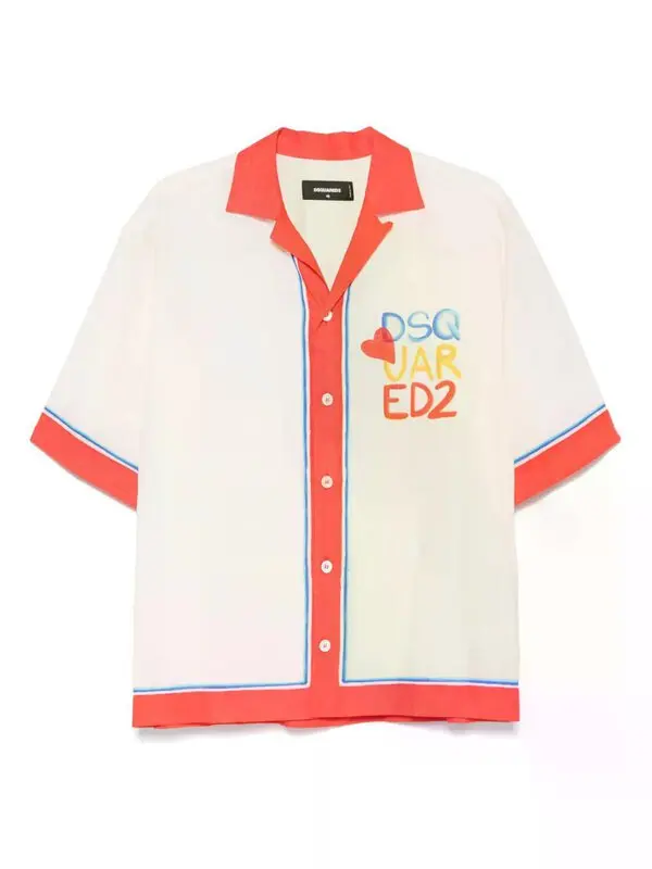 Dsquared2 Printed Shirt