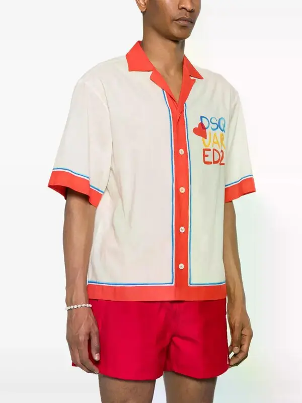 Dsquared2 Printed Shirt
