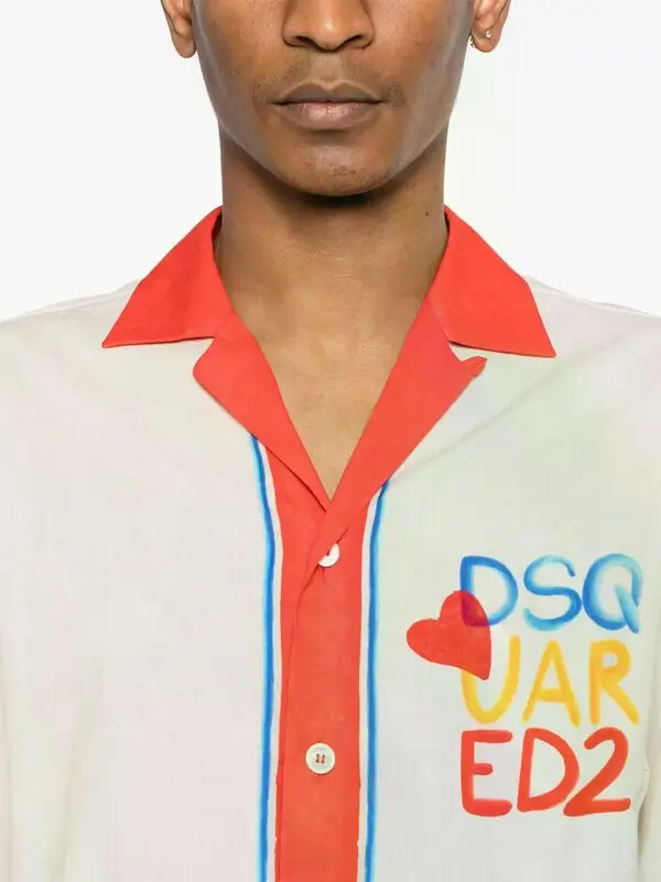 Dsquared2 Printed Shirt