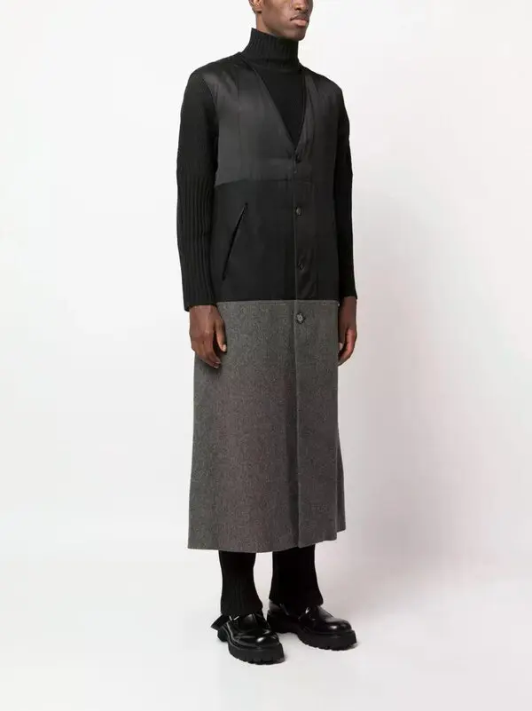 MAISON MARGIELA Two-tone Wool Gilet