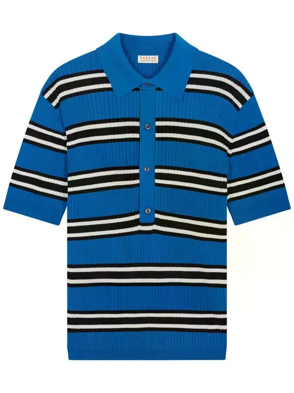 FURSAC Striped Polo Shirt