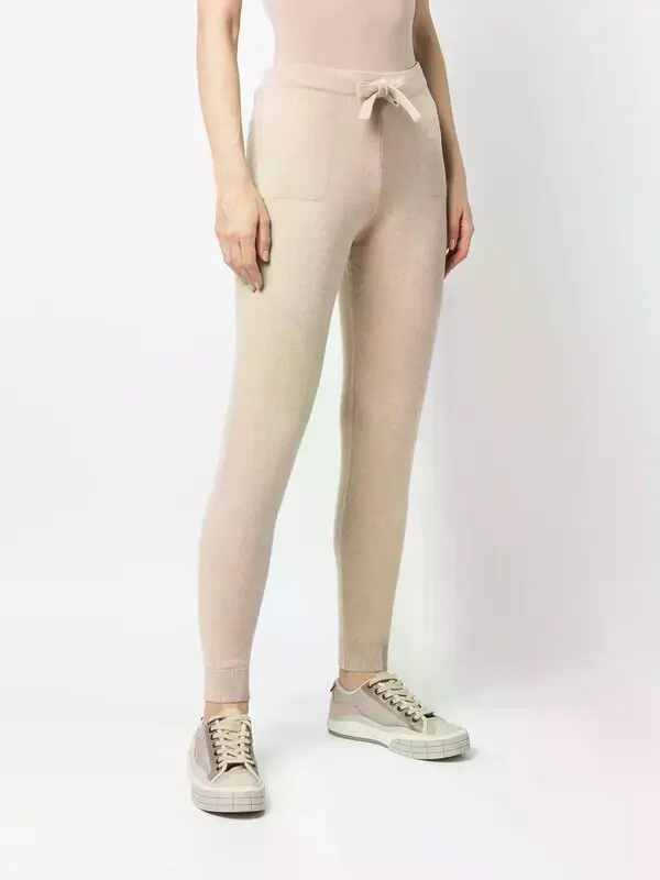 PAULA Tapered-leg Cashmere Trousers