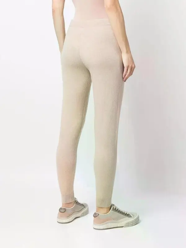 PAULA Tapered-leg Cashmere Trousers