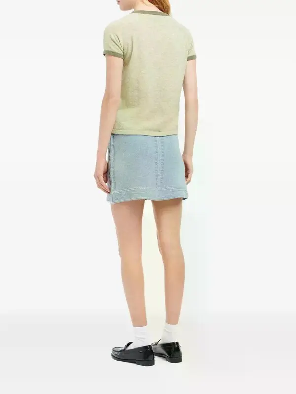 BARRIE Cashmere T-shirt - Green