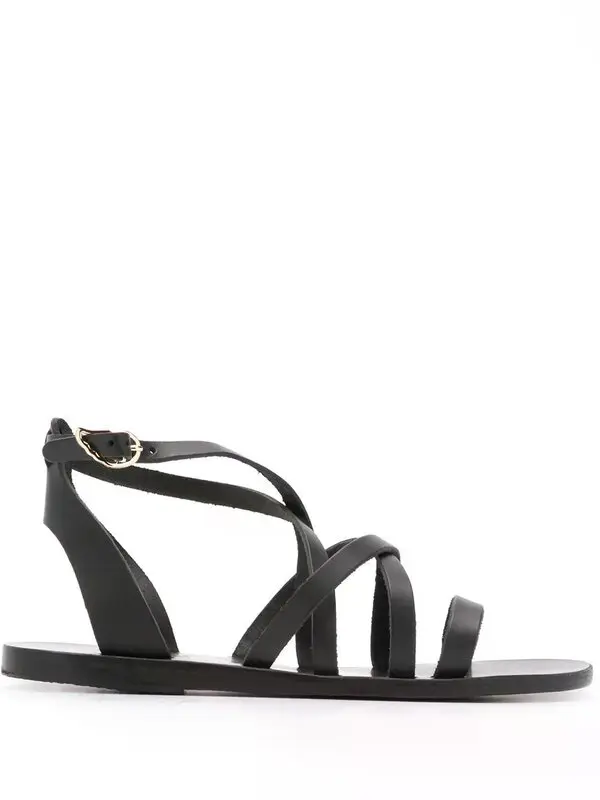 ANCIENT GREEK SANDALS Delia Strappy Sandals - Black