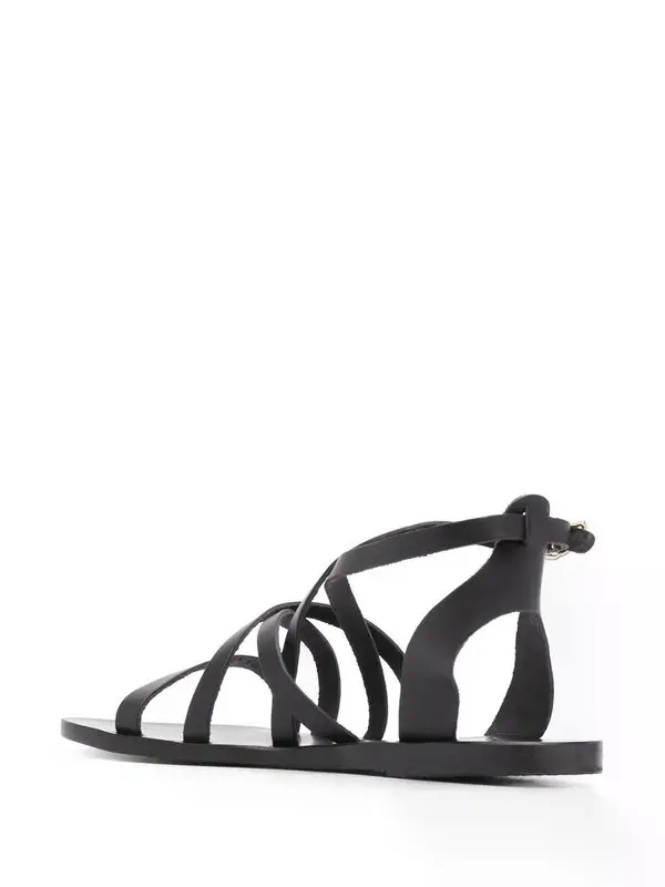 ANCIENT GREEK SANDALS Delia Strappy Sandals - Black