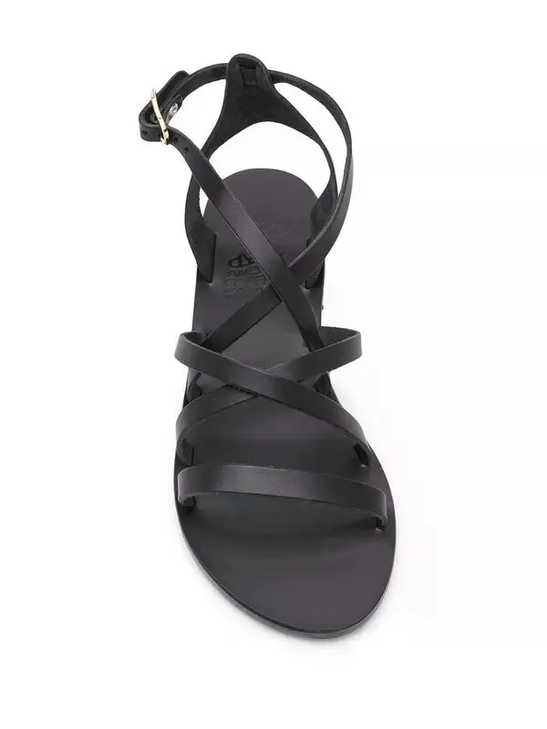 ANCIENT GREEK SANDALS Delia Strappy Sandals - Black